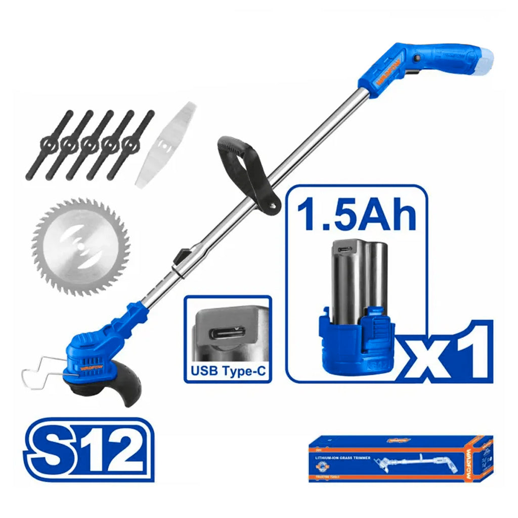Wadfow S12 Series Cordless Grass Trimmer 12V WGTS512 – WADFOW Philippines