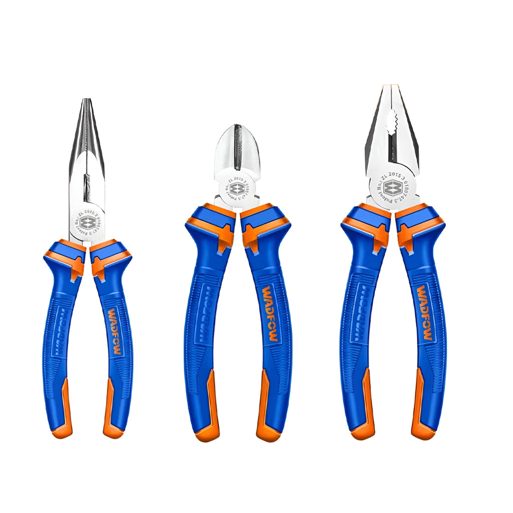 Wadfow Long Nose Combination Plier Set 3 Pcs Set WPS0603 – WADFOW ...