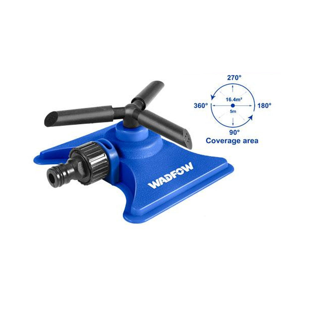 Wadfow Plastic 3 Arm Rotary Garden Sprinkler WSN1E23 – WADFOW Philippines
