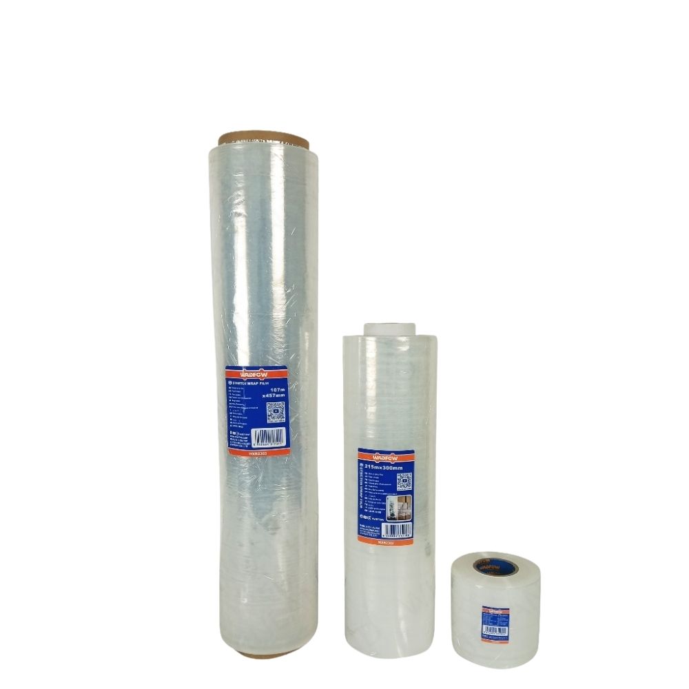 Wadfow by Winland Roll of Transparent Stretch Wrap Film Protective & D ...