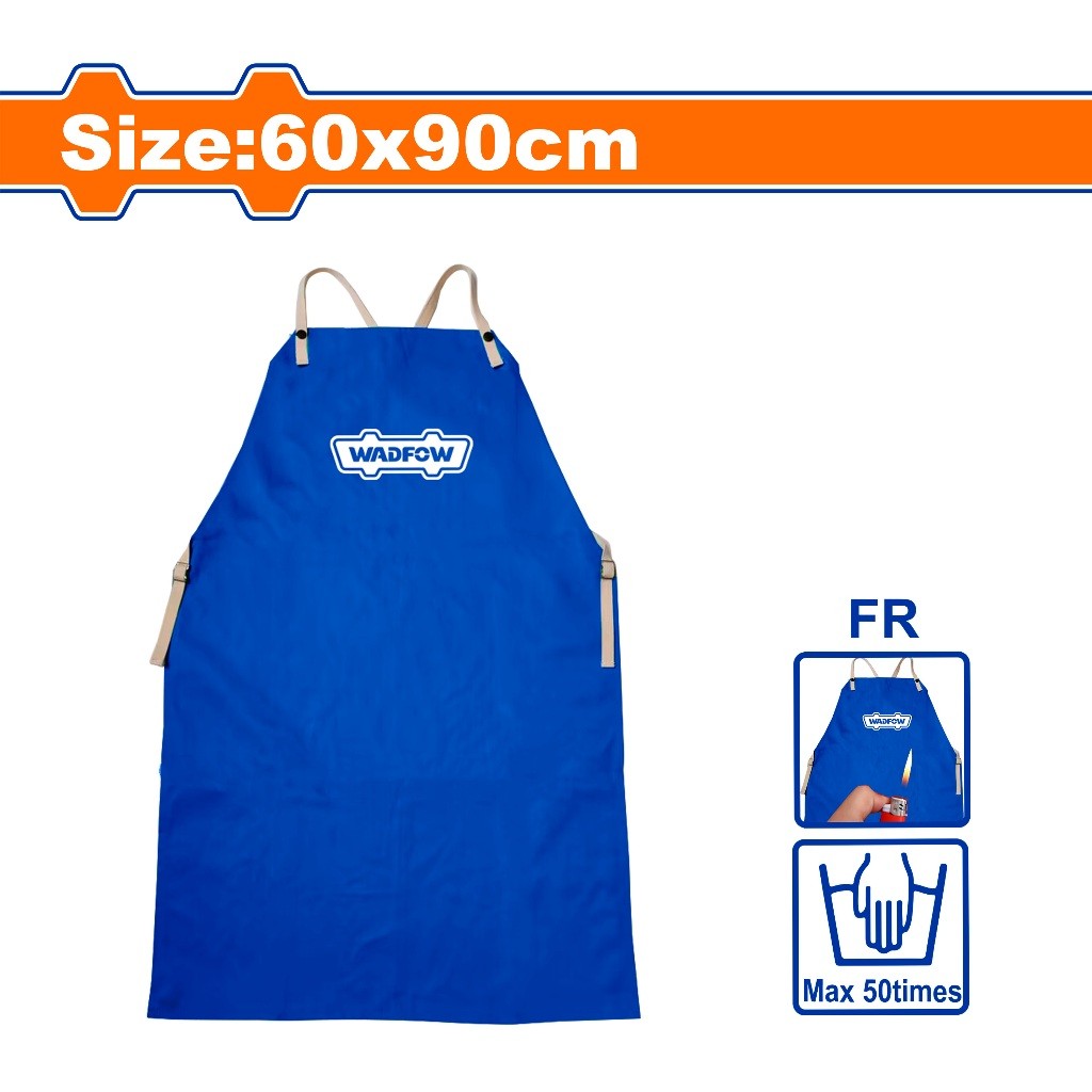 Wadfow WZNA001 Welding Apron Flame-Retardant Apron 60 x 90cm – WADFOW ...
