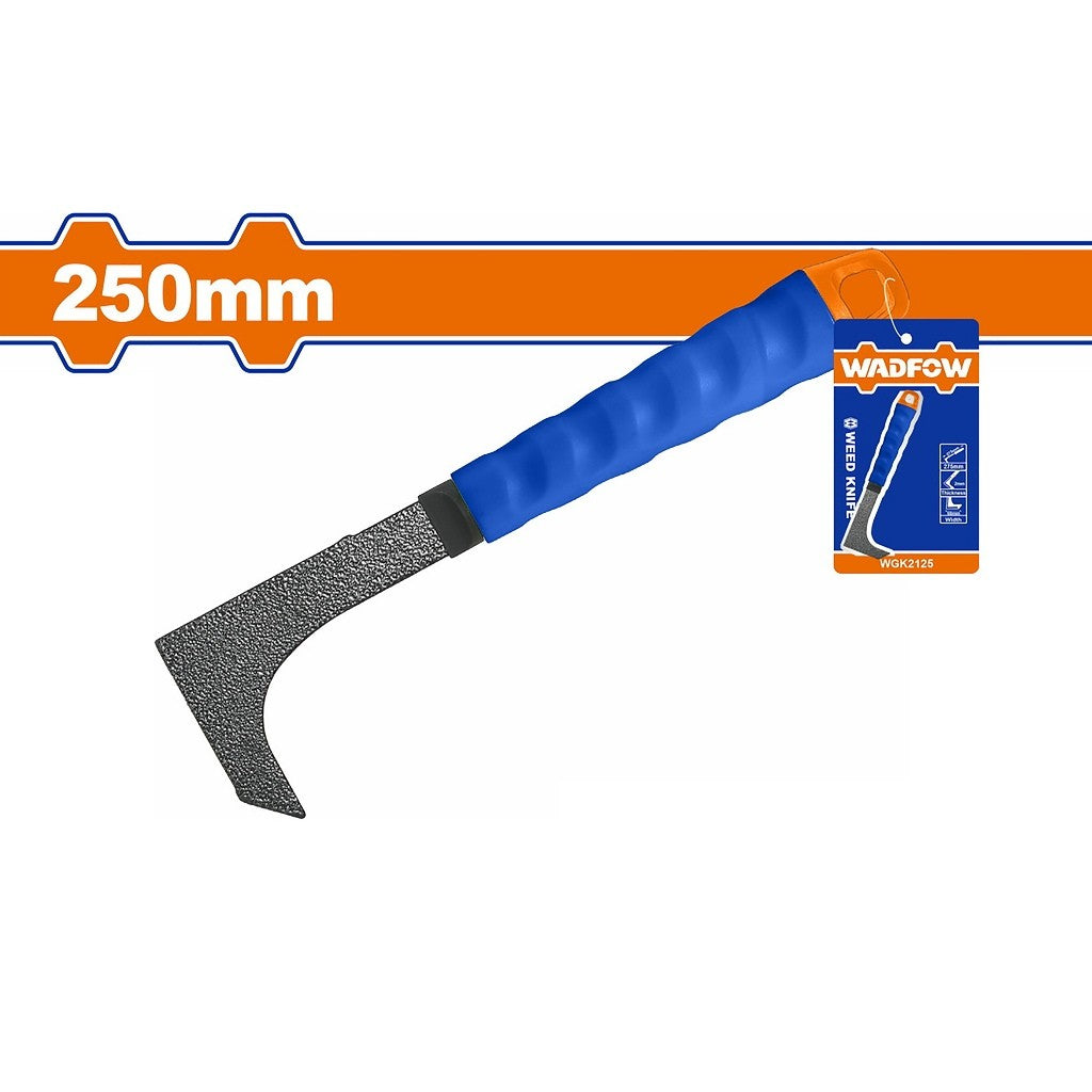 Wadfow WGK2125 250mm x 68mm Weed knife for Gardening Tools with (PP) H ...