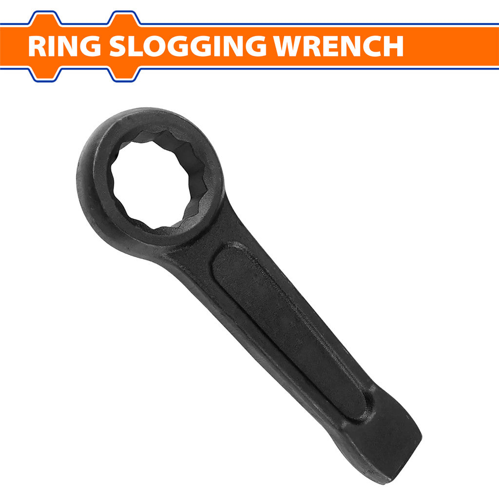Wadfow Ring Slogging Wrench 30mm-65mm Cr-V Heavy Duty Spanner Wrench S ...