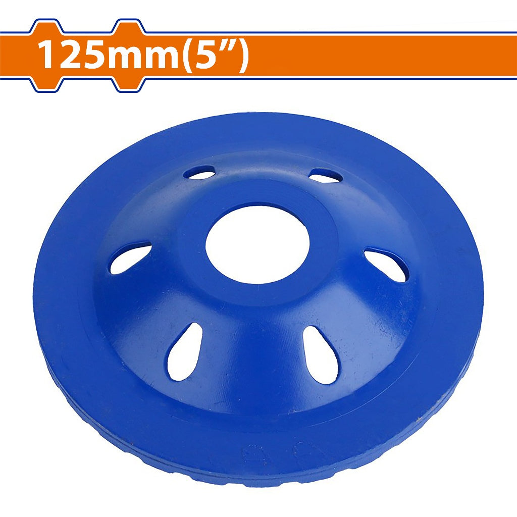 Wadfow 125mm(5inches) Wet Grinding Diamond Cup Wheels Disc (SOLD PER P ...